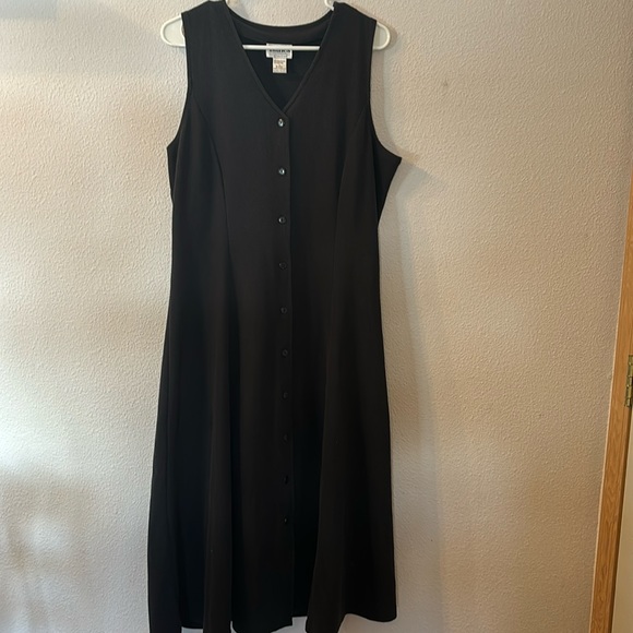 Hanes | Dresses | Vintage Hanes Signature Collection Button Front Maxi ...